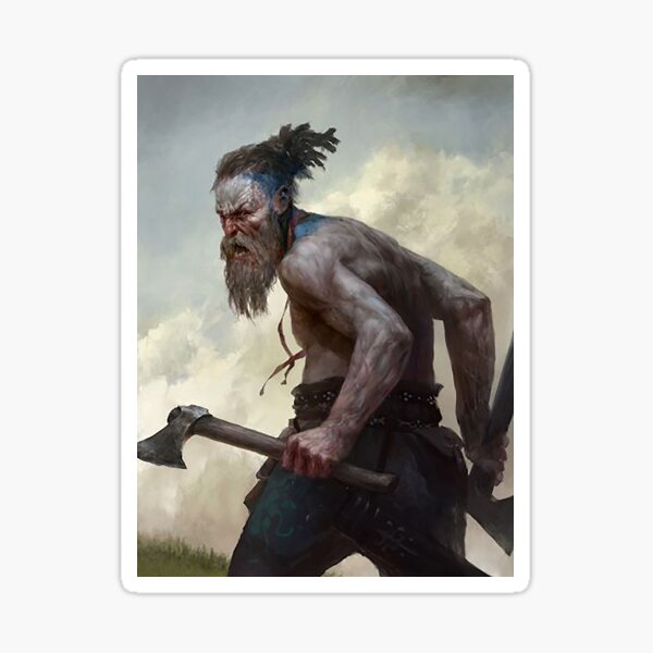 "vikings ragnar hot products " Sticker for Sale by The-Baron-simba ...