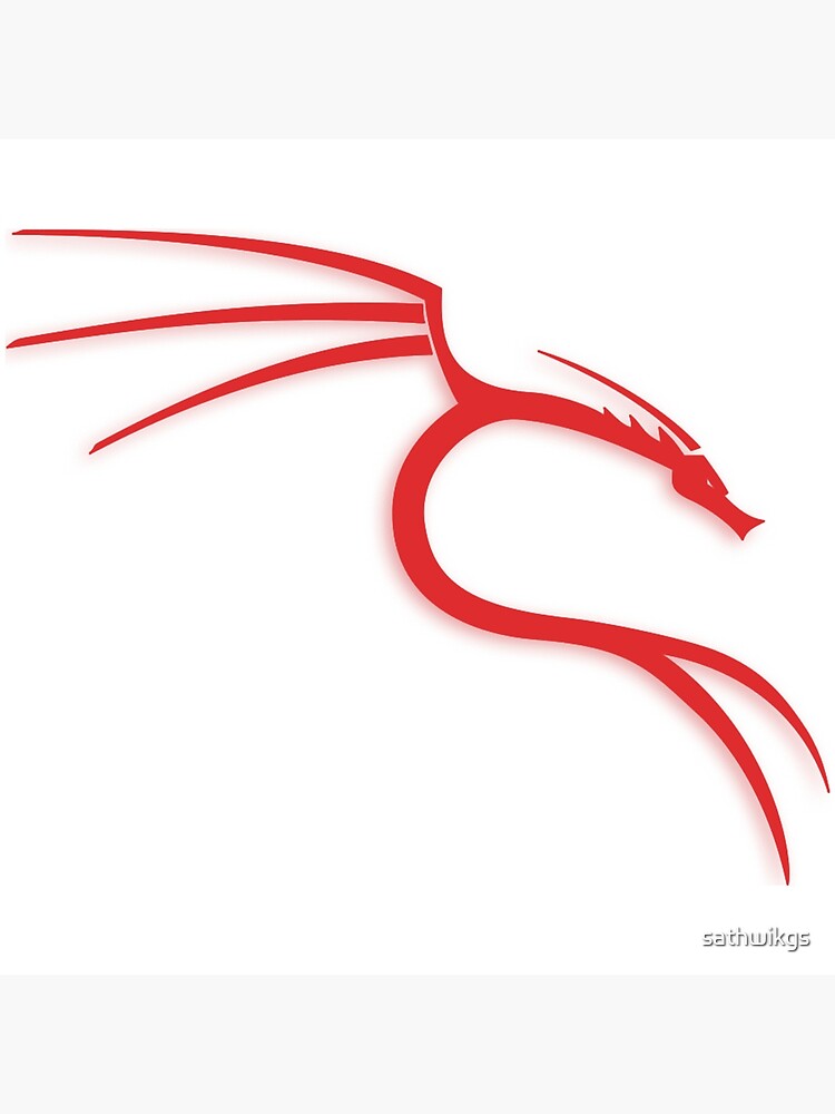 "Kali linux RED" Poster by sathwikgs | Redbubble