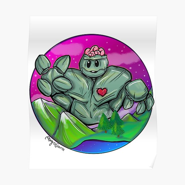"Love Golem" Poster for Sale by NwgroGuerra | Redbubble