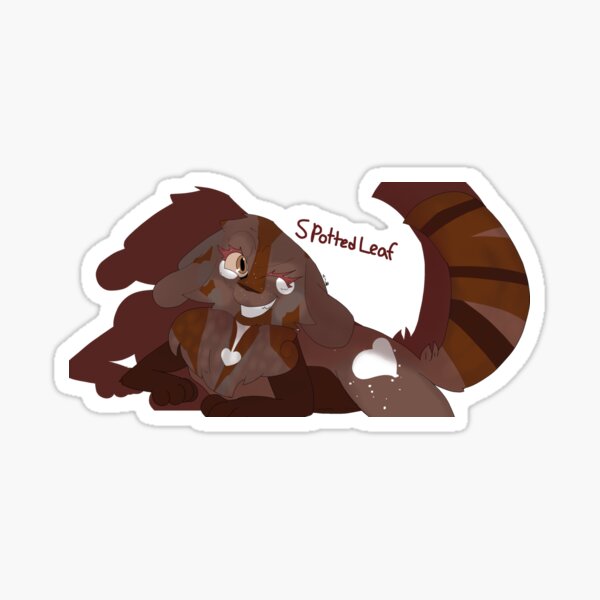 "Spottedleaf Warrior Cats Art" Sticker by Brown-Claw703 | Redbubble