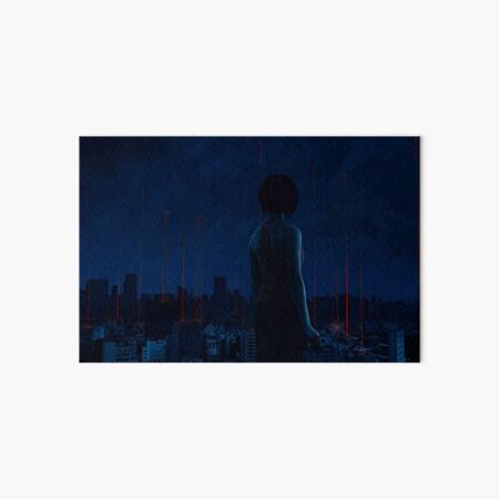 "Alice in Borderland - Lasers from the Skyline" Art Board Print by ...