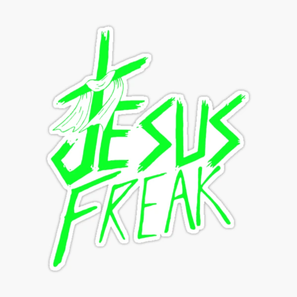 Jesus Freak Logo Jesus Freak Hooded Sweatshirt – Three Hearts Life