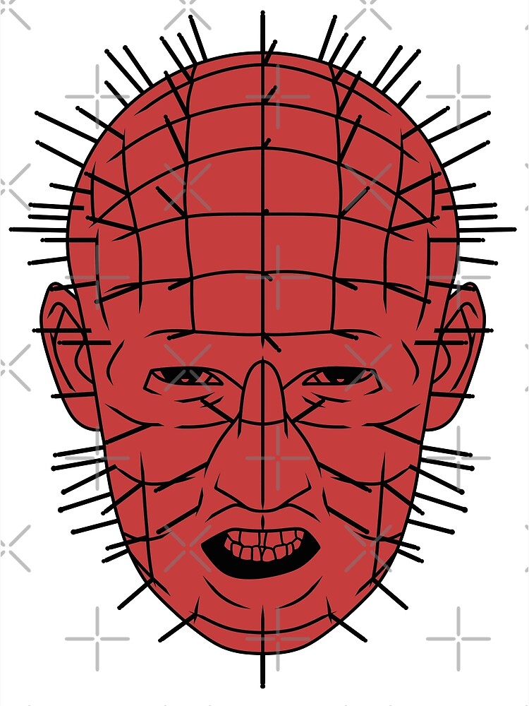 "Hellraiser Pinhead Red" Poster for Sale by AlykiBlossom | Redbubble