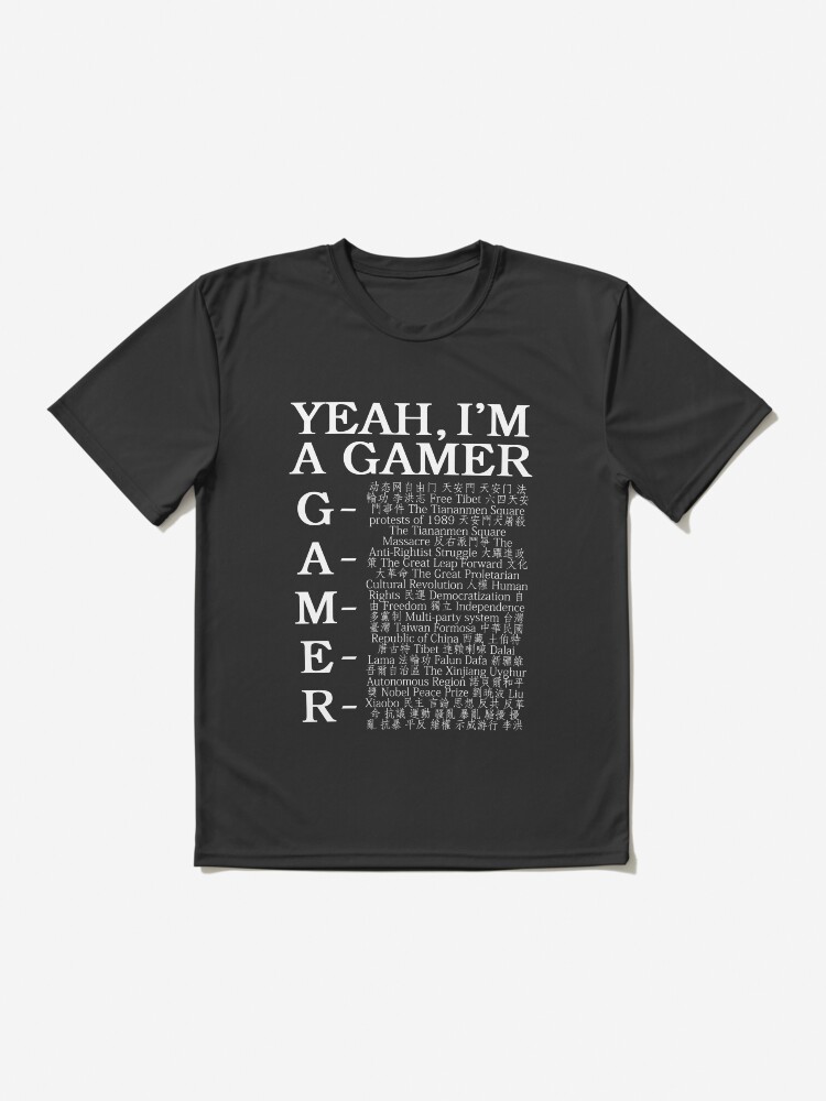 "Yeah, I'm A Gamer V2" Active T-Shirt for Sale by Trytar | Redbubble