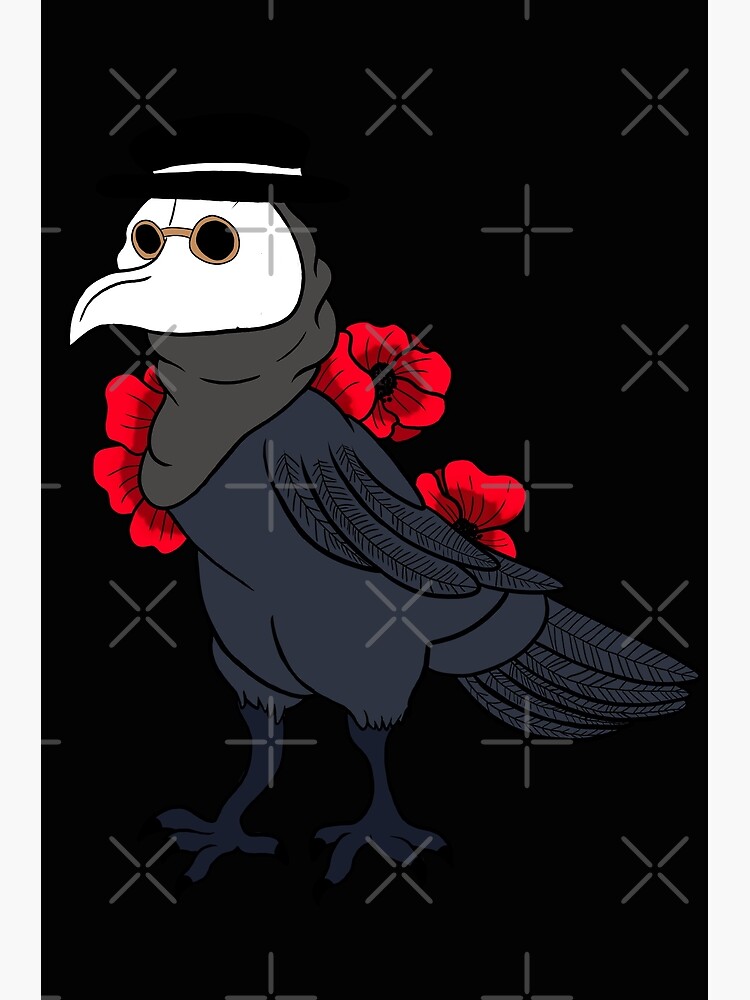 "Plague Doctor Crow" Art Print for Sale by GizmoFluff19 | Redbubble
