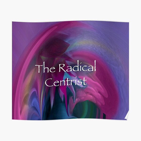 "The Radical Centrist Logo" Poster by waynedking | Redbubble