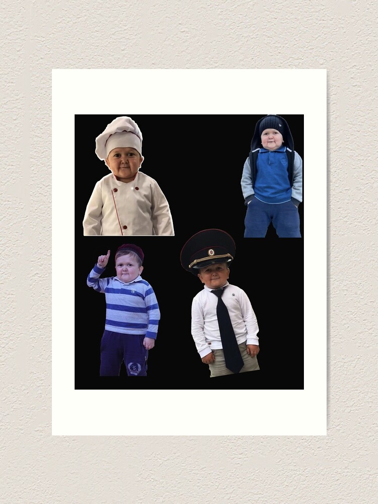 "Hasbulla Magomedov Mini Khabib Meme" Art Print by KasbahArt | Redbubble