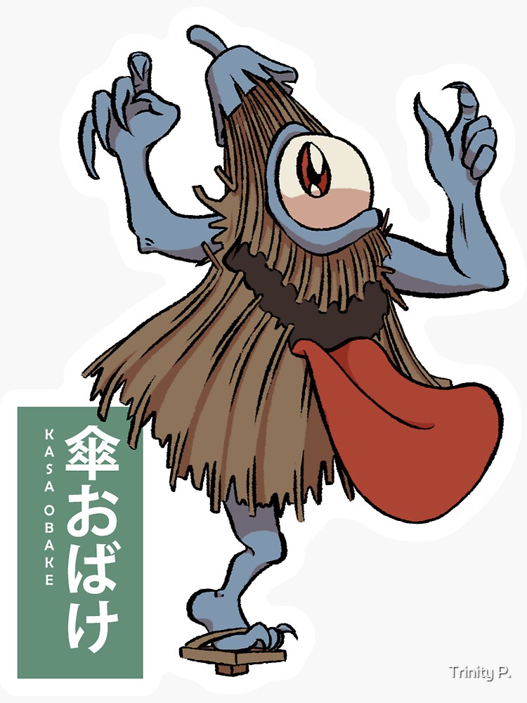 "Kasa Obake" Sticker for Sale by TPlendl | Redbubble