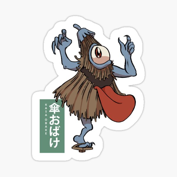 "Kasa Obake" Sticker for Sale by TPlendl | Redbubble