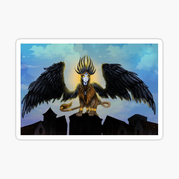 "The Guardian" Sticker for Sale by Studio-Karli | Redbubble