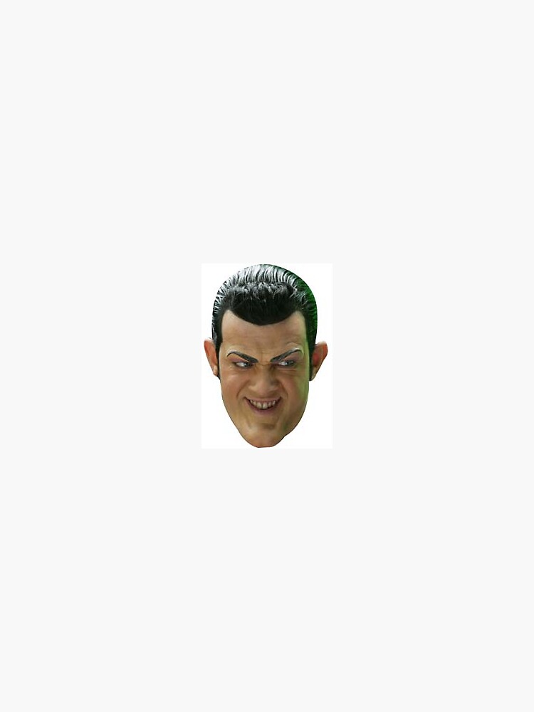 "Robbie Rotten" Sticker for Sale by BoxCult | Redbubble