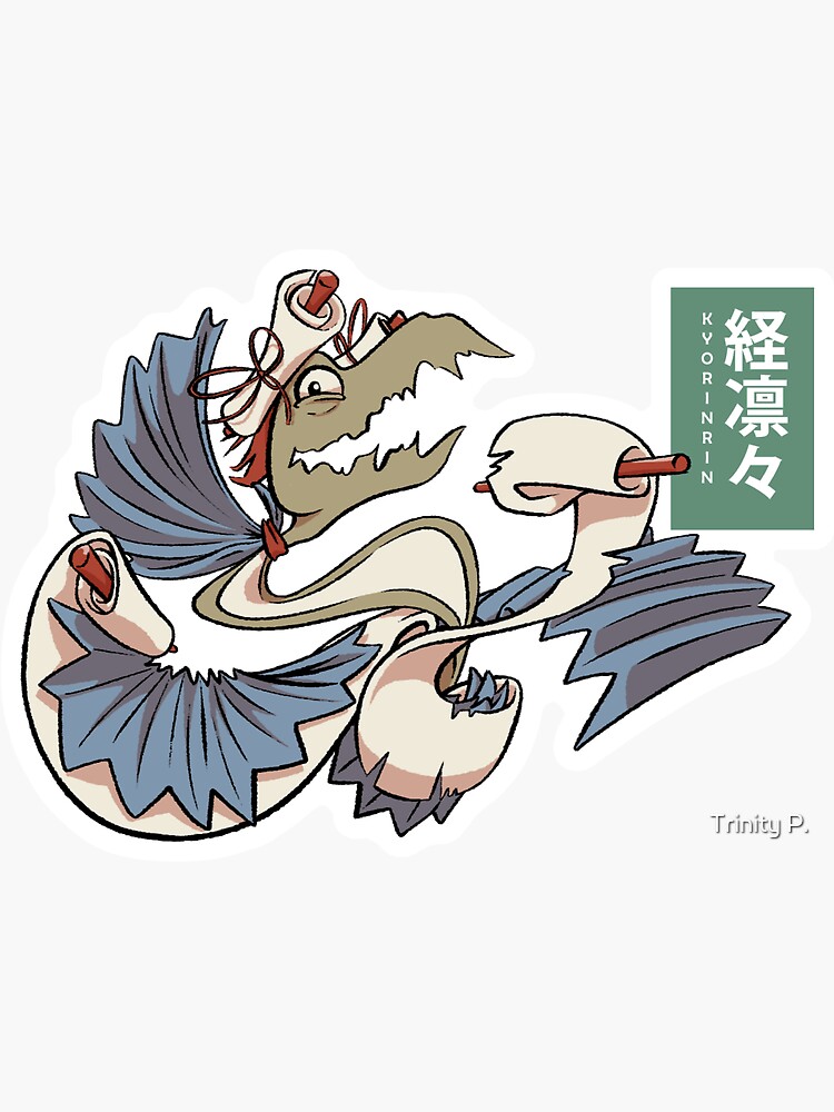 "Kyorinrin" Sticker for Sale by TPlendl | Redbubble