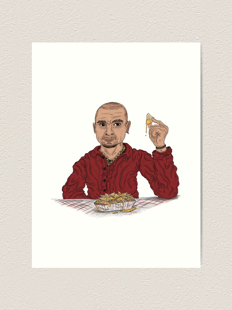 "Nacho Varga eating nachos ~ Better Call Saul" Art Print by ...