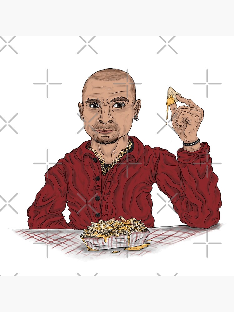 "Nacho Varga eating nachos ~ Better Call Saul" Art Print by ...