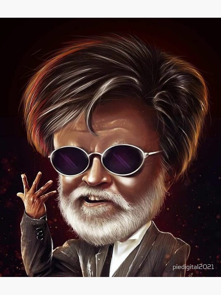 "Rajinikanth" Sticker for Sale by piedigital2021 | Redbubble