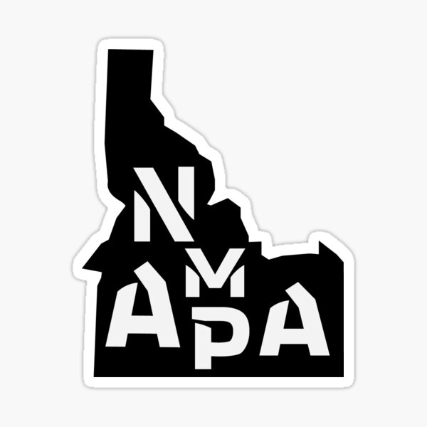 "Idaho State Nampa" Sticker for Sale by SidewinderSupp | Redbubble
