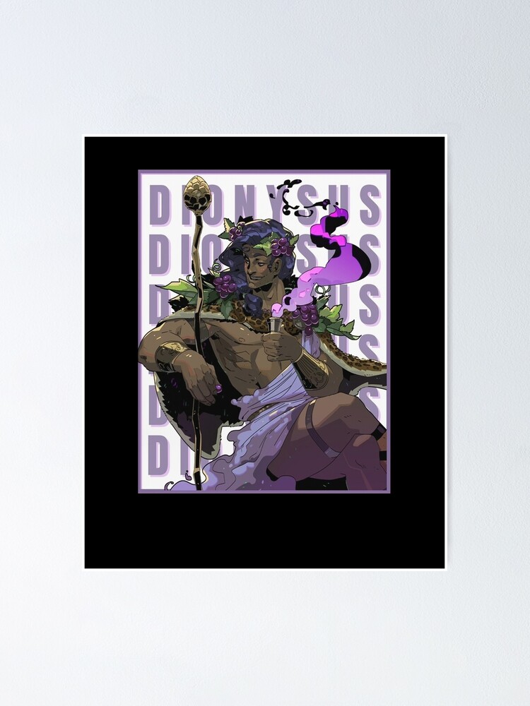 Dionysus Hades Game Poster For Sale By Susanampbell Redbubble
