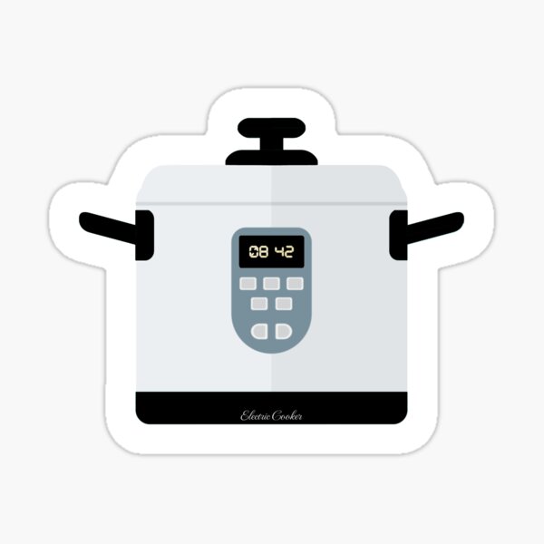 "Instant pot rice Brand New Electric cooker " Sticker for Sale by ...