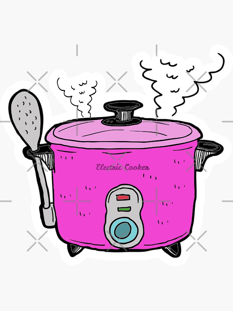 "Pink Instant pot rice Awesome Electric Cooker" Sticker for Sale by ...