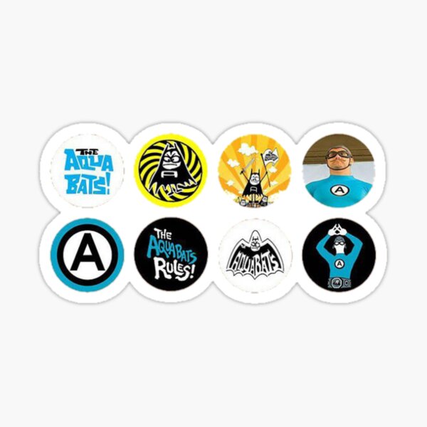 "Aqua" Sticker by Tarrahan | Redbubble