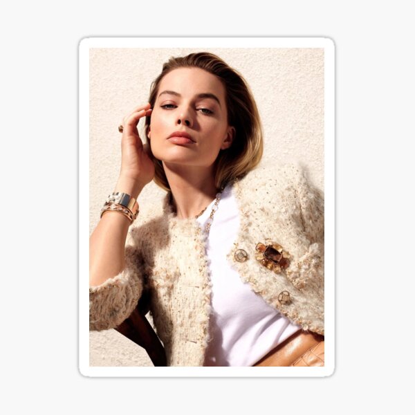 "Margot Robbie" Sticker for Sale by Hunatrenum | Redbubble