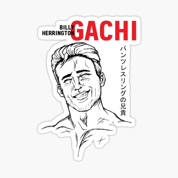 "Gachi Billy Herrington Classic" Sticker for Sale by SusanMooreg ...