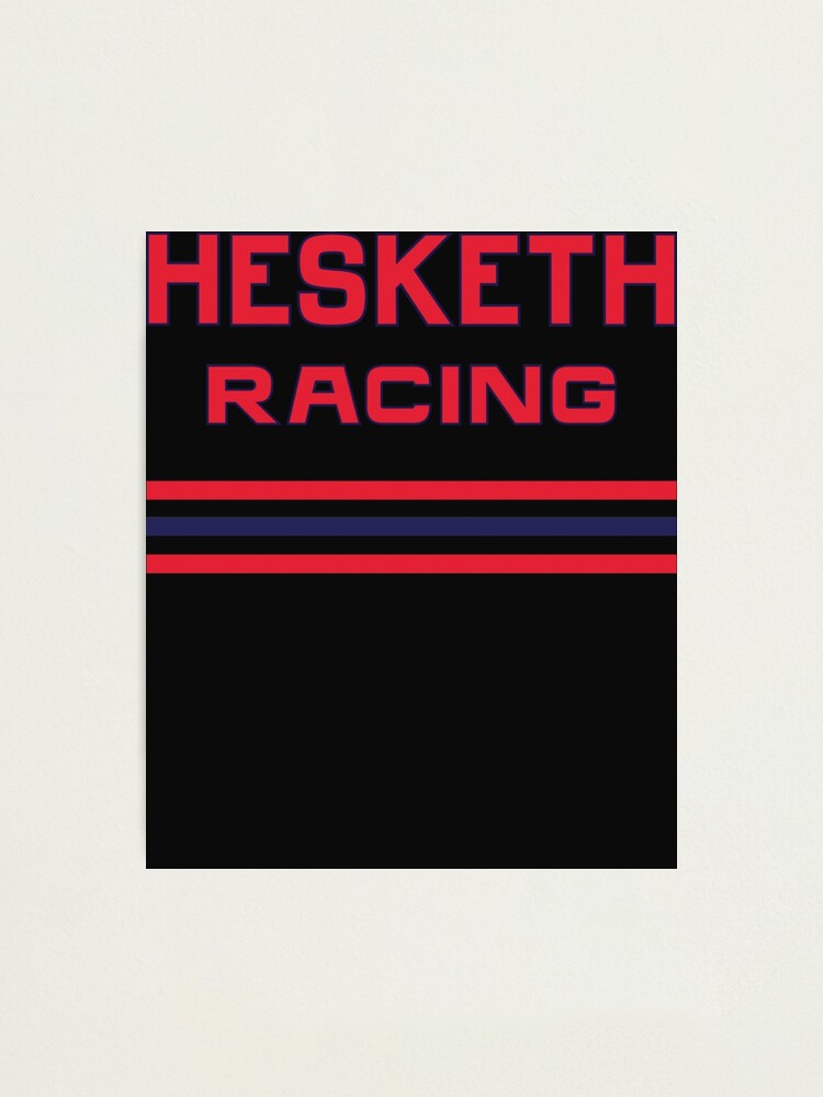 Impression photo « Emblème original de l'équipe du Grand Prix Hesketh ...