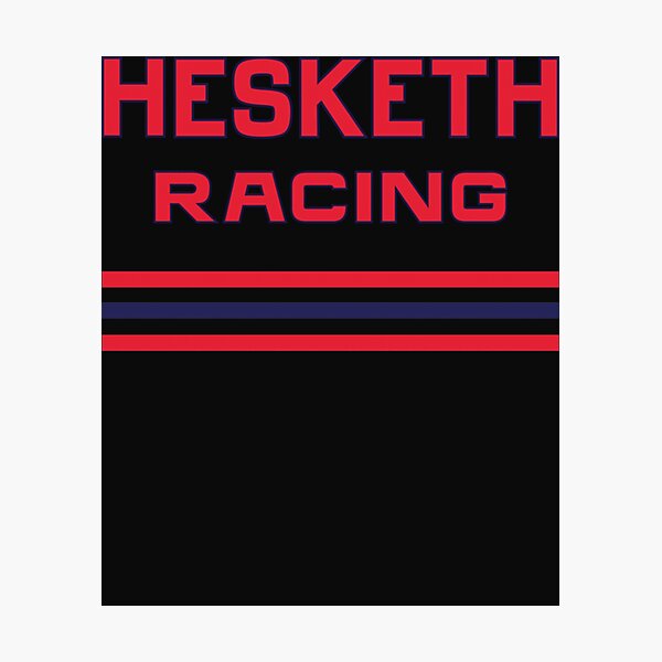 Impression photo « Emblème original de l'équipe du Grand Prix Hesketh ...