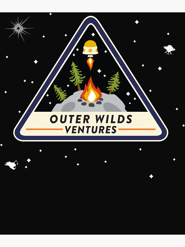 "Outer Wilds Ventures Patch " Poster for Sale by hollylord | Redbubble