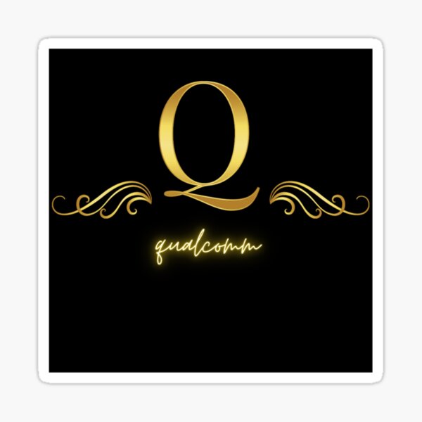 "Qualcomm logo " Sticker for Sale by LASKIN-Boutique | Redbubble