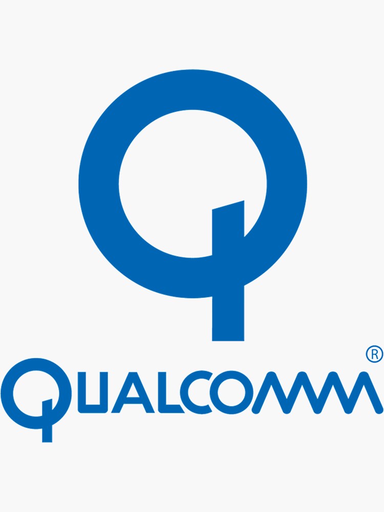 "qualcomm logo " Sticker for Sale by LASKIN-Boutique | Redbubble