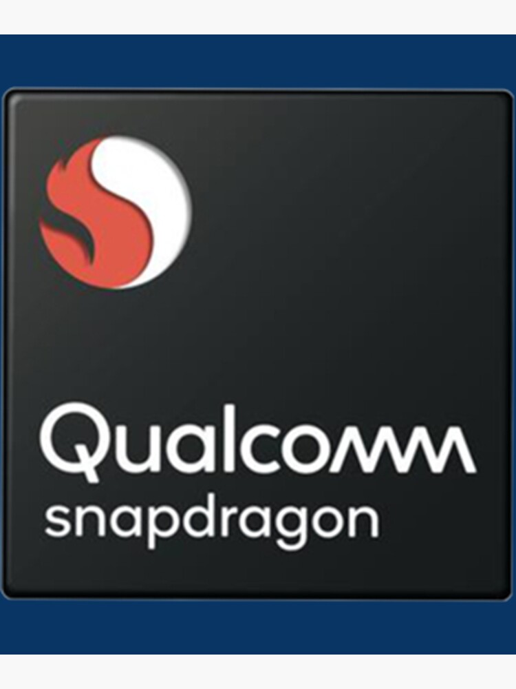 "Qualcomm Snapdragon Logo " Poster for Sale by LASKIN-Boutique | Redbubble