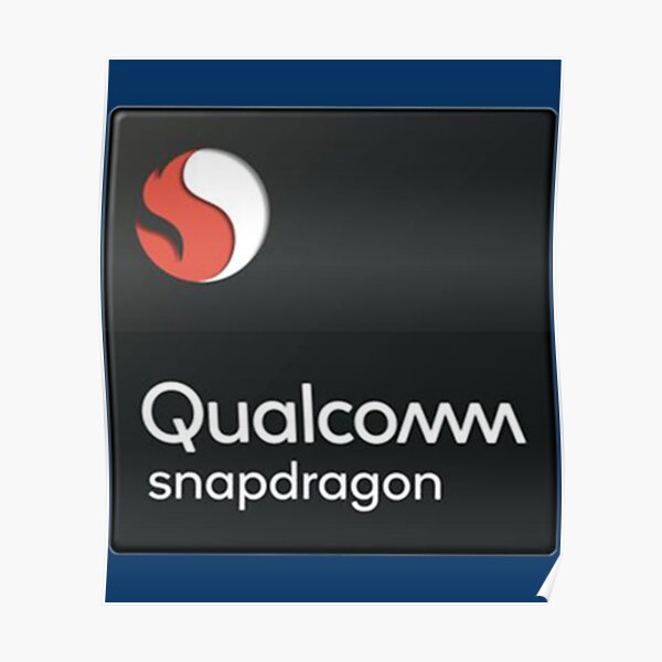 "Qualcomm Snapdragon Logo " Poster for Sale by LASKIN-Boutique | Redbubble