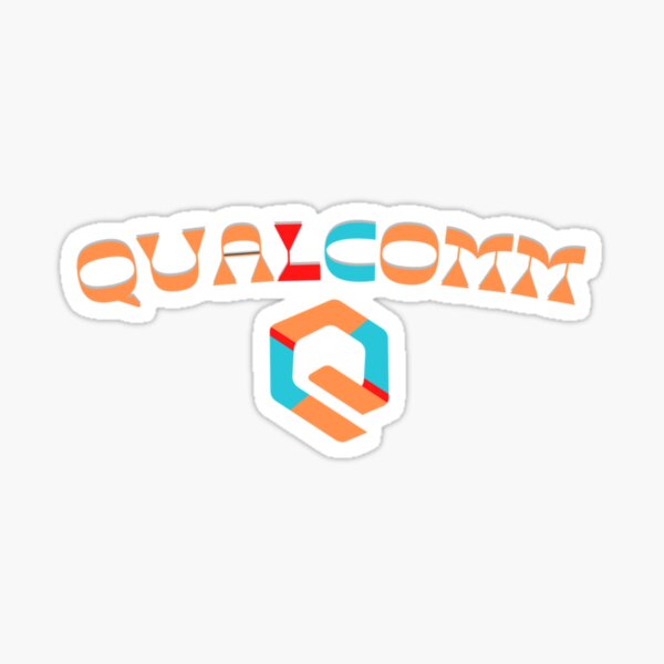 "Qualcomm Logo Merchandise " Sticker for Sale by LASKIN-Boutique ...