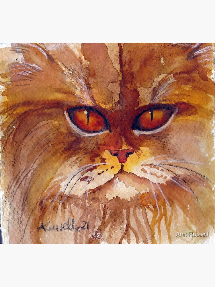 "Simba the Majestic Cat" Poster for Sale by anniesart | Redbubble