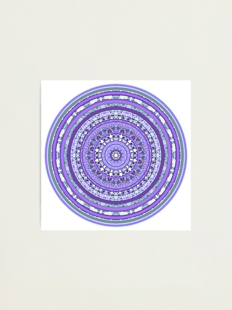 Lámina fotográfica «֎ HYPNOTIQUE ֍ Groovy ~ * Violet Denim * ~ 70s ...