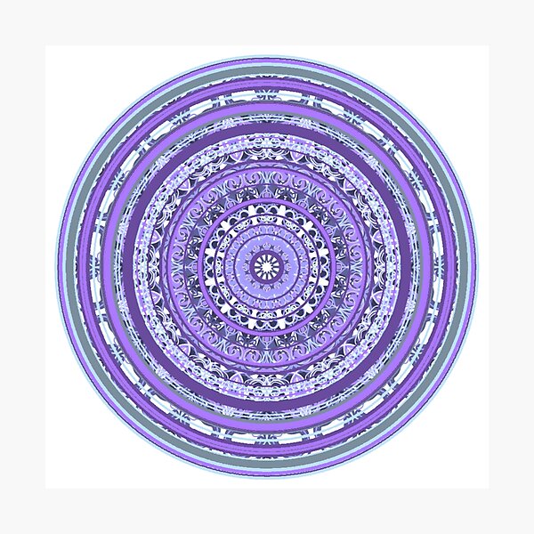 Lámina fotográfica «֎ HYPNOTIQUE ֍ Groovy ~ * Violet Denim * ~ 70s ...