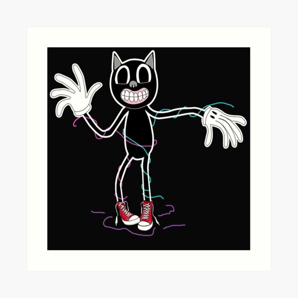 "cartoon cat scary - creepy cat - horror carton story populer" Art ...