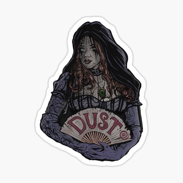 "Dust witch" Sticker by LISArchitect | Redbubble