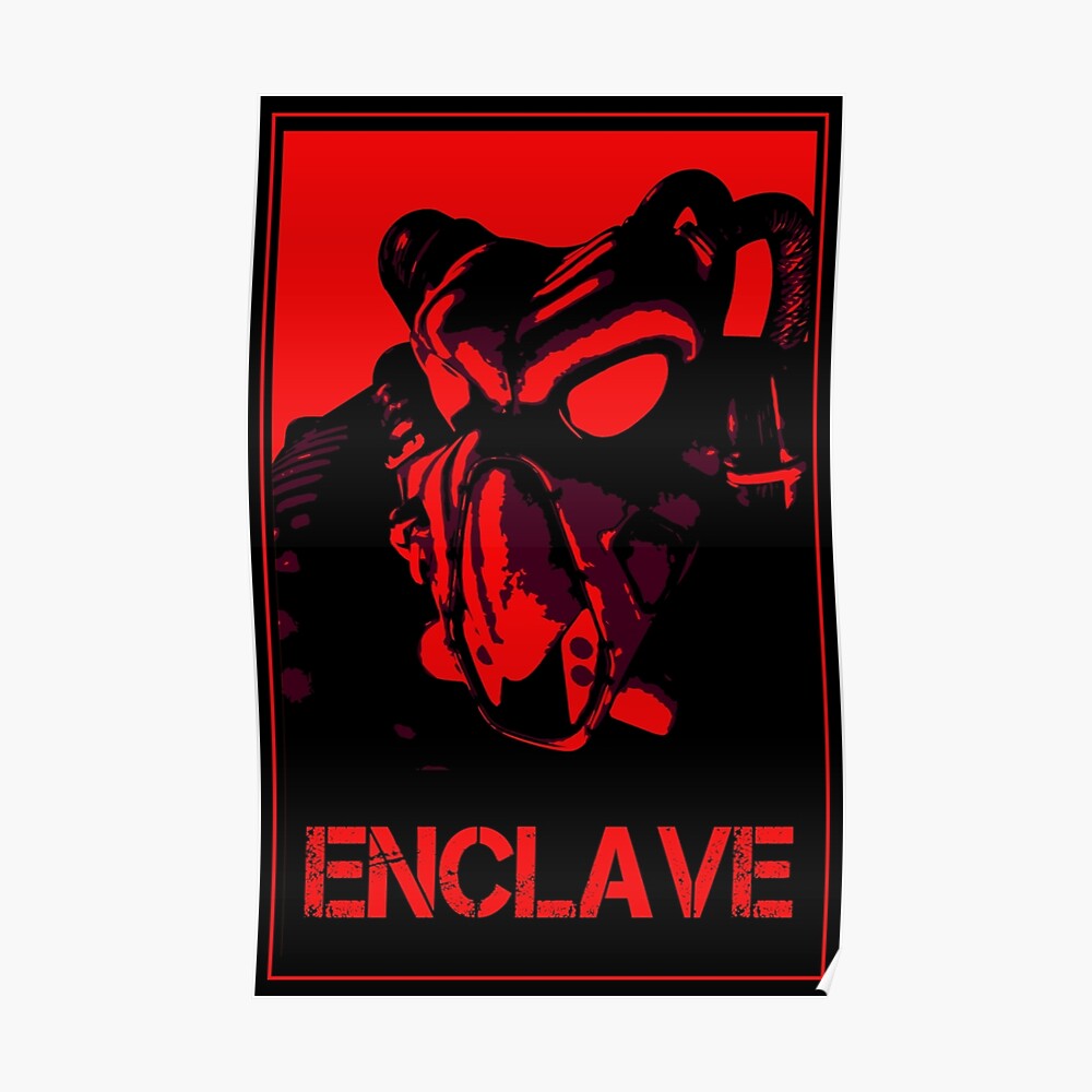 "Enclave Propaganda" Poster by DinisVolk | Redbubble