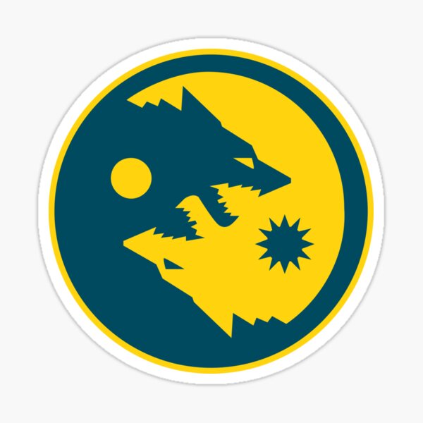 "Ragnar Wolves Sticker" Sticker by AxelMangelsdorf | Redbubble
