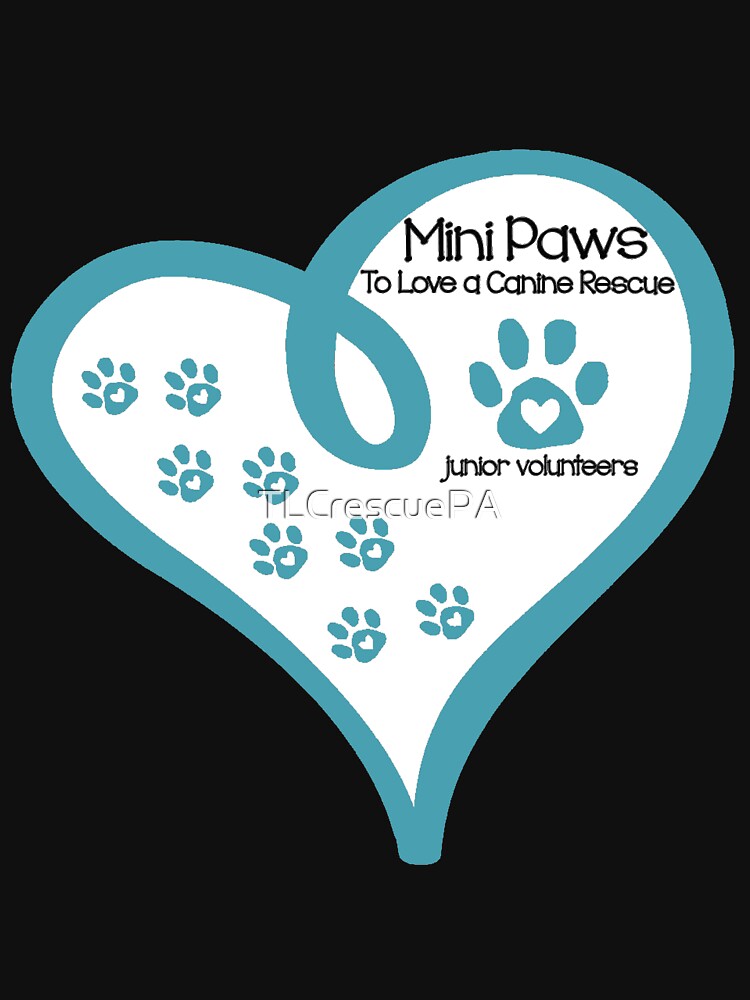 "Mini Paws" T-shirt by TLCrescuePA | Redbubble