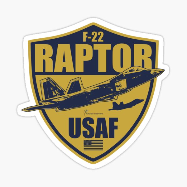 "F-22 Raptor" Sticker by ACInterview | Redbubble