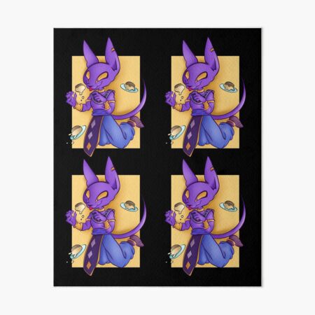 "Dragon Ball | Beerus and Pudding Pack" Art Board Print for Sale by ...