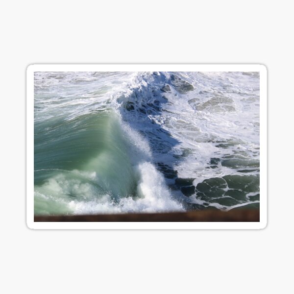 "Pier Views Oceanside " Sticker for Sale by AshTreeCrtvCo | Redbubble