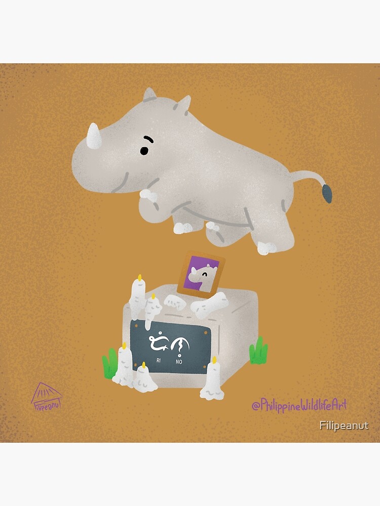 "Philippine Rhino on Undas or Dia de los Muertos (Nesorhinus ...