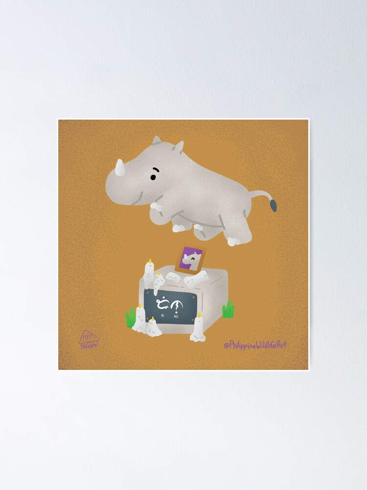 "Philippine Rhino on Undas or Dia de los Muertos (Nesorhinus ...