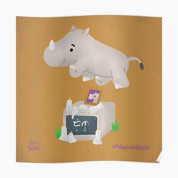 "Philippine Rhino on Undas or Dia de los Muertos (Nesorhinus ...