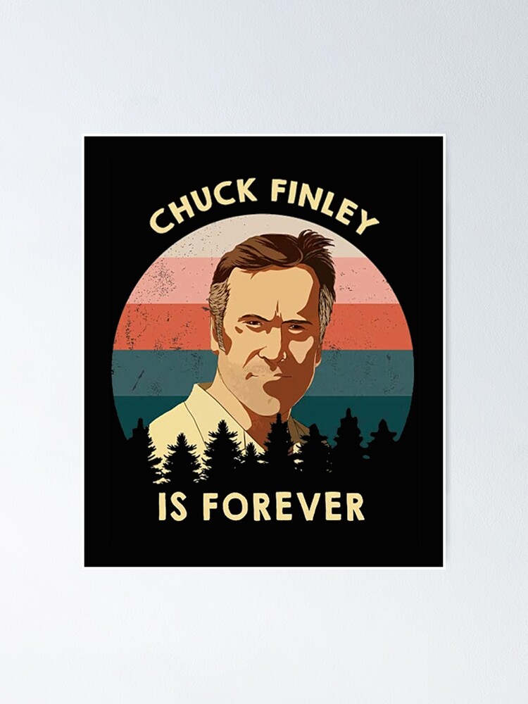 "Chuck Finley Is Forever Vintage" Poster for Sale by JojostoryArt ...