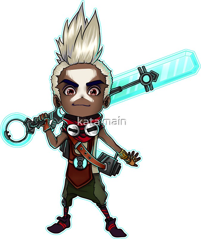 Ekko: Stickers | Redbubble